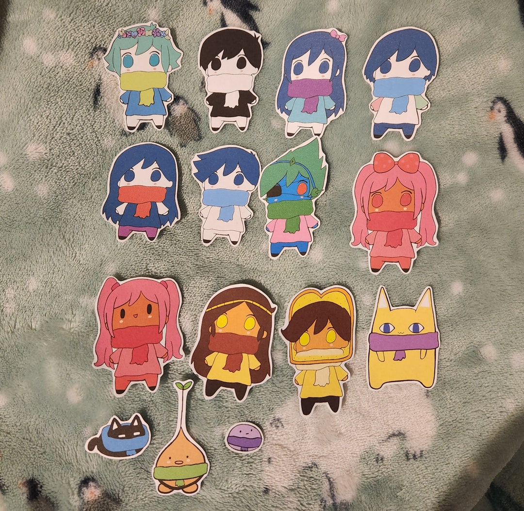 Chibi Omori Stickers - Etsy