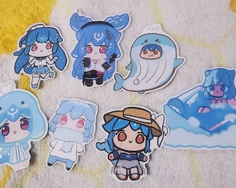 Vtuber Corner Peeker Stickers - Etsy