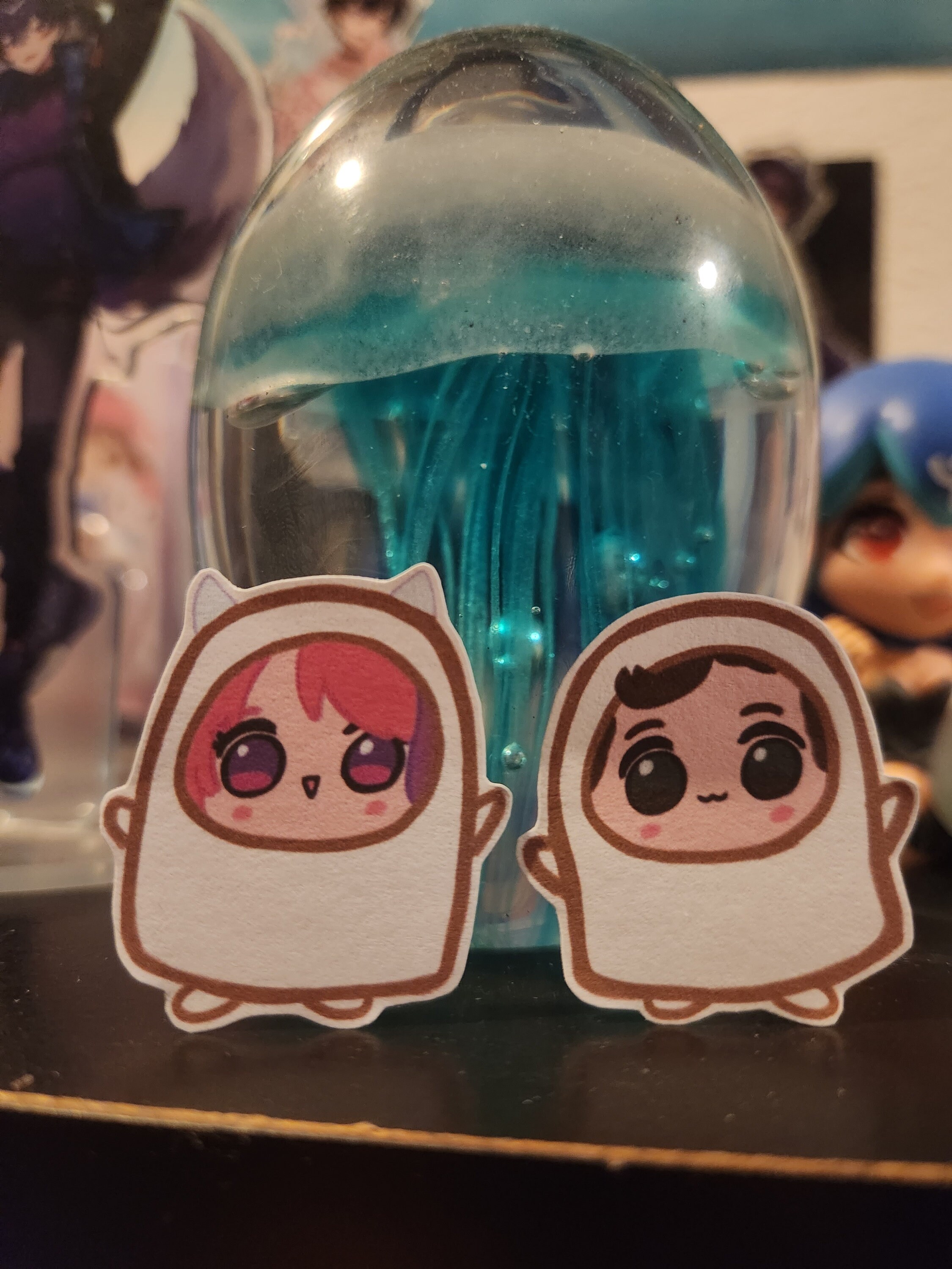 Vtuber Vshojo Iron Mouse and Connor Ghost Stickers - Etsy