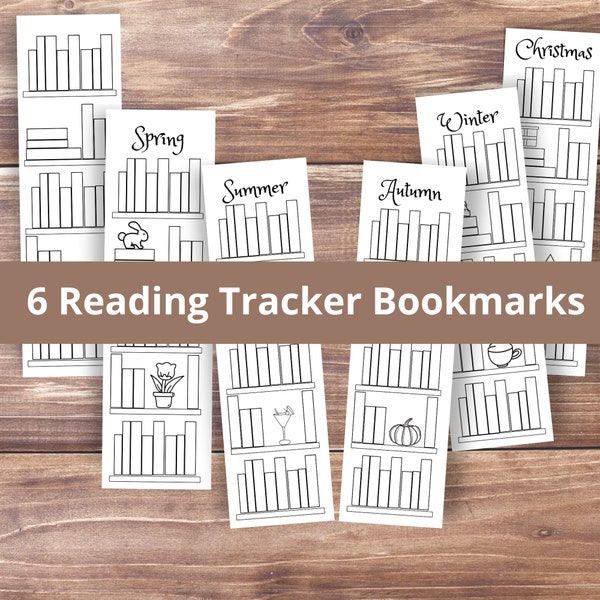 Downloadable Bookshelf Template - Etsy