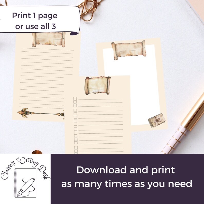 Planner Pages for Bullet Journal, Project Planner or Day Planner, to Do ...