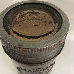 Rare Vintage Crown Mason Jars - Etsy