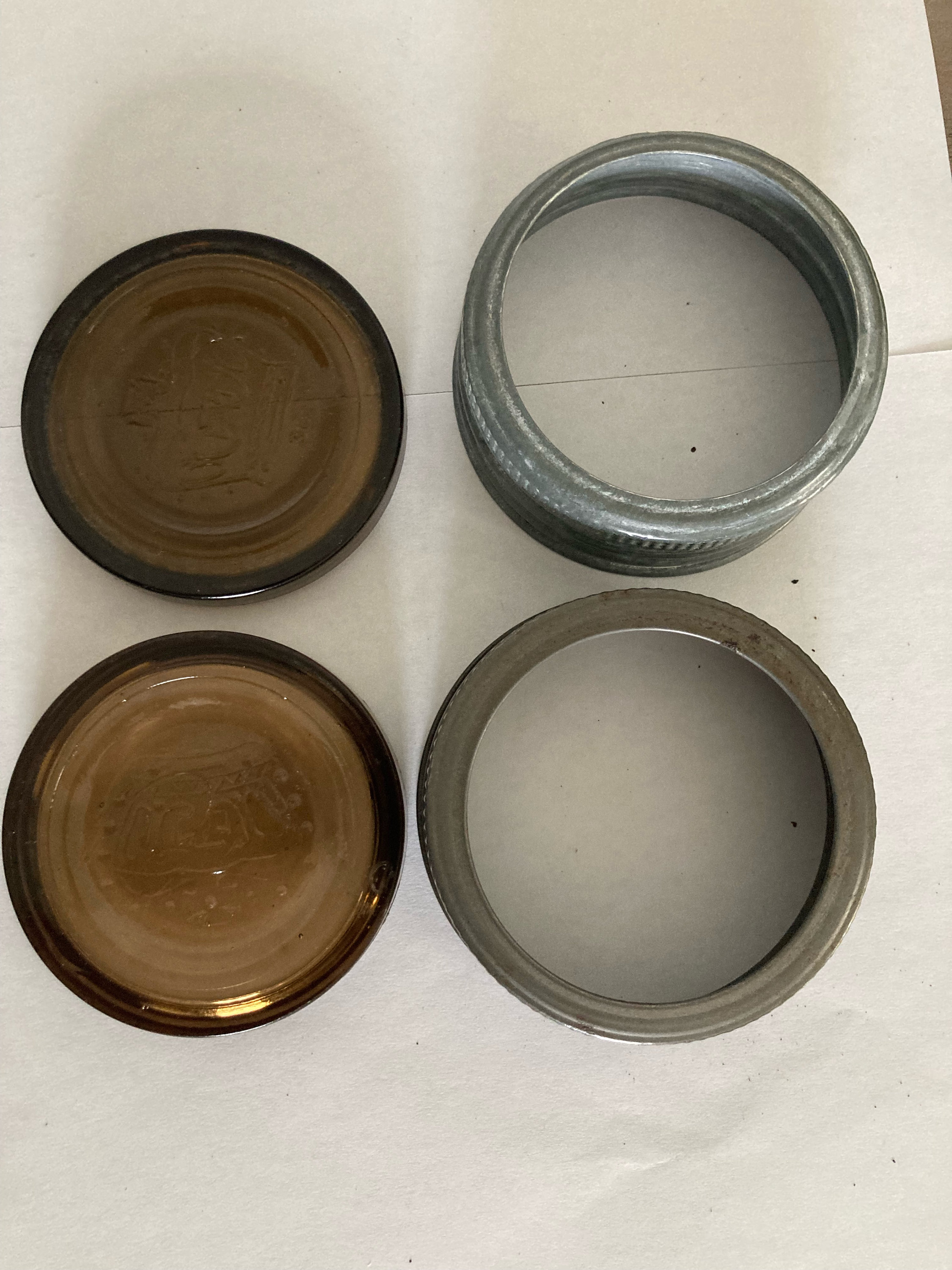 Rare Vintage Crown Mason Jars - Etsy