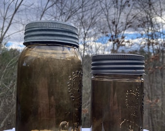 Vintage Knox Mason Canning Jar With Aluminum Lid Mid - Etsy