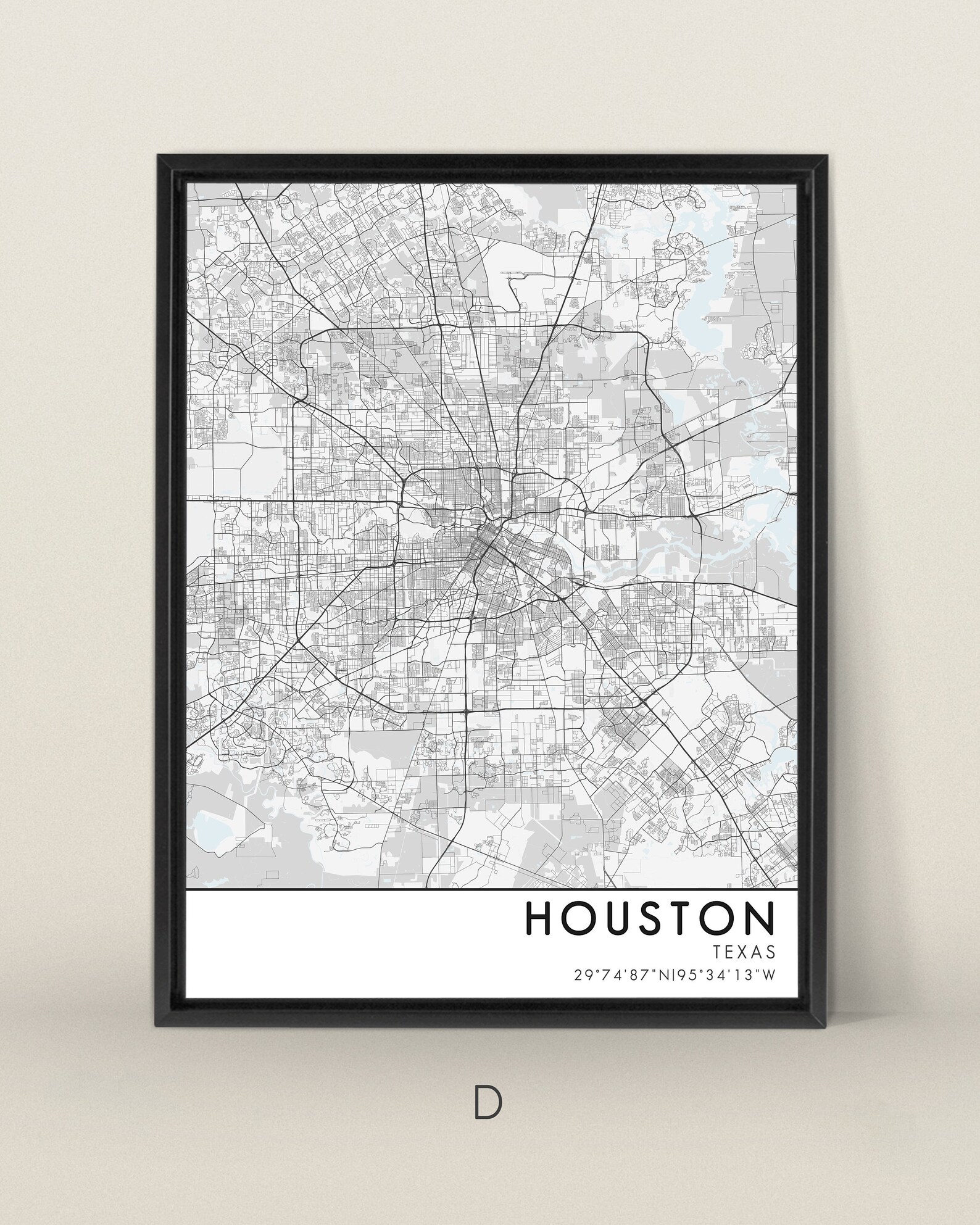 Set of 3 Custom Map Prints, Any Location, Map Print, Custom City Map ...
