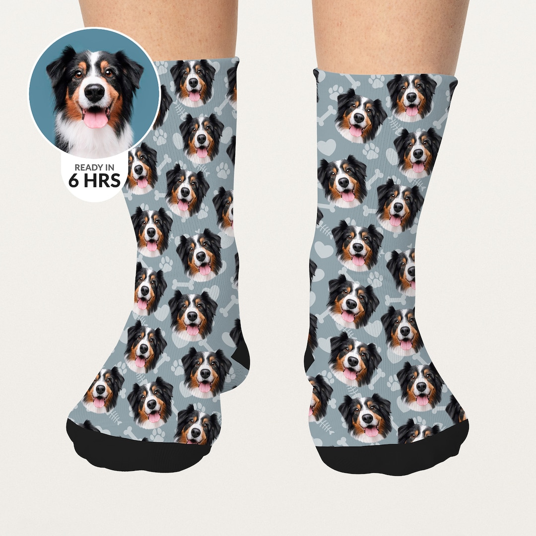 Custom Socks From Photo, Personalized Pet Socks, Cat Socks, Pet ...