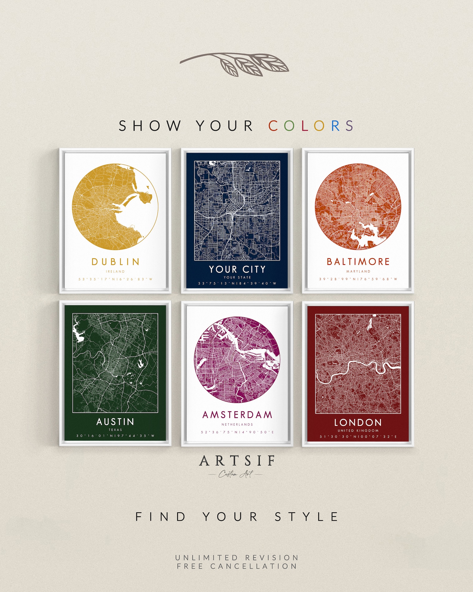 Custom Map, Map Art, City Maps, Map Print, City Map Print, Map Gift ...