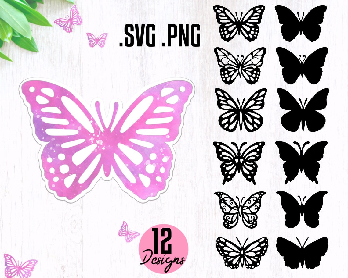 Layered 3d Butterfly Svg Bundle, Butterfly SVG Layered, Butterfly ...