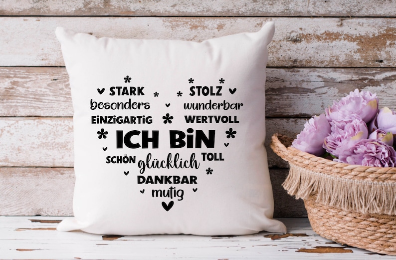 Plotterdatei Ich Bin Herz Svgplotterdatei Communion Svgherz - Etsy