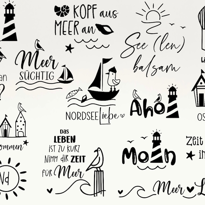 Plotterdatei maritim - Etsy.de