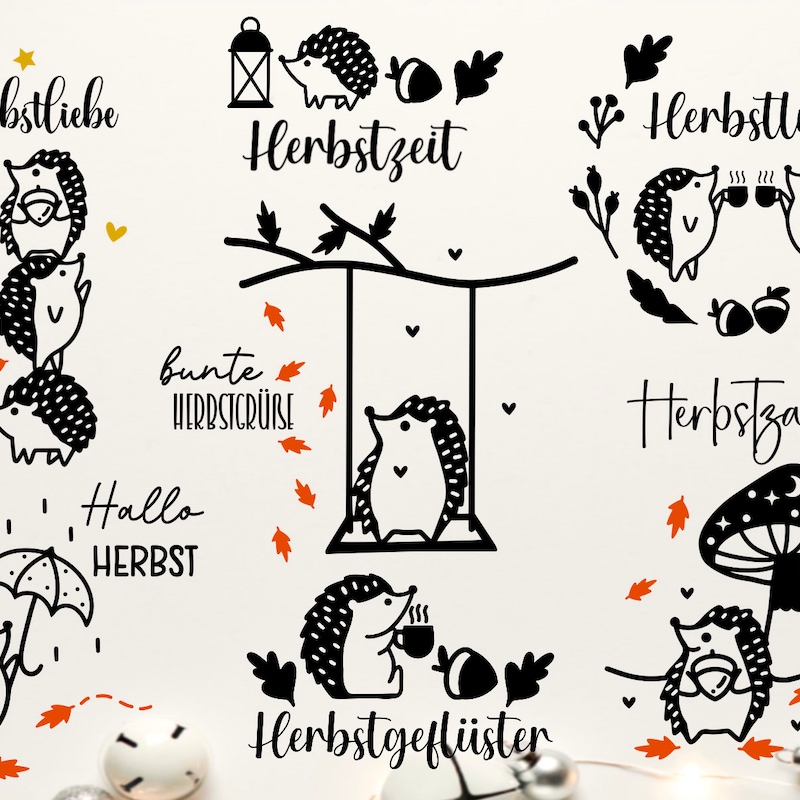 Plotterdatei herbst - Etsy.de