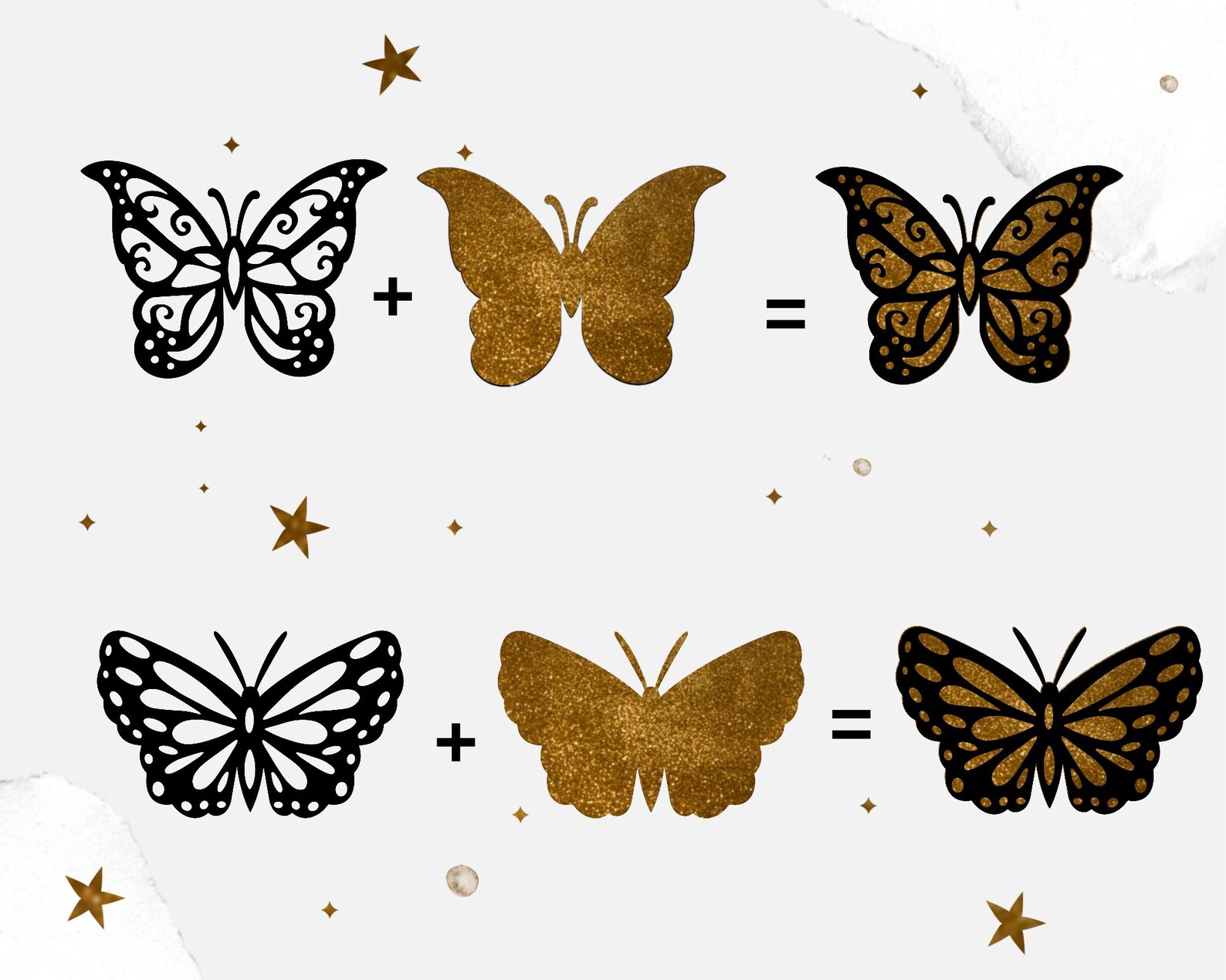 Layered 3d Butterfly Svg Bundle Butterfly SVG Layered | Etsy