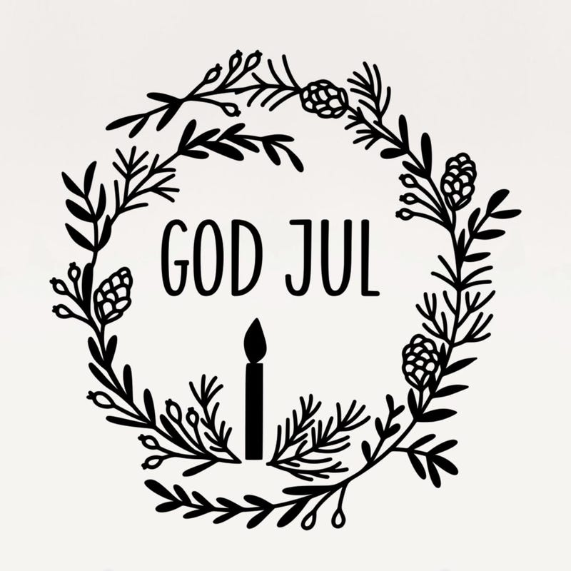 God Jul - Etsy