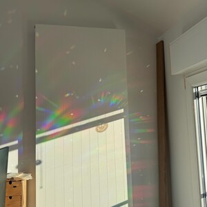 Suncatcher Sticker Droplet Window Sticker Rainbow Prism Window Sticker ...