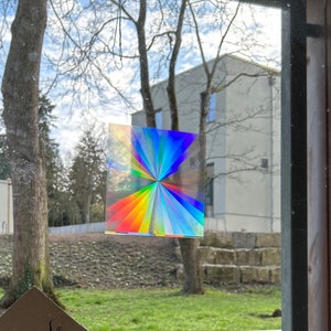 Suncatcher Sticker Sonne Prisma Fenster Regenbogen Effekt - Etsy.de