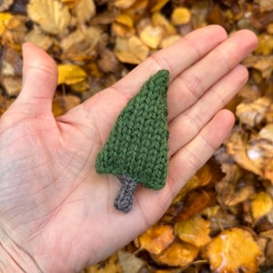 Tree Knitting Pattern, English Pattern Only - Etsy