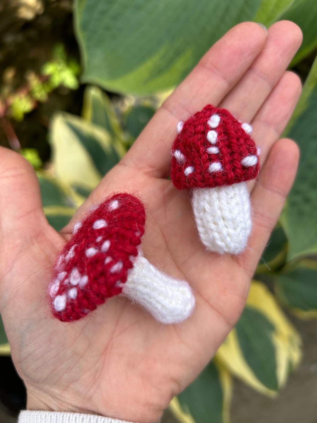 Knitted Toadstool Pattern, Pattern Only, Mushroom, Autumn Decor ...