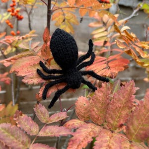 Knitted Spider Pattern: English PDF Download - Etsy