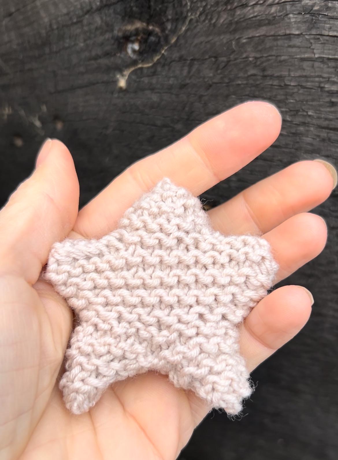 Knitted Star Pattern, English Pattern Only - Etsy