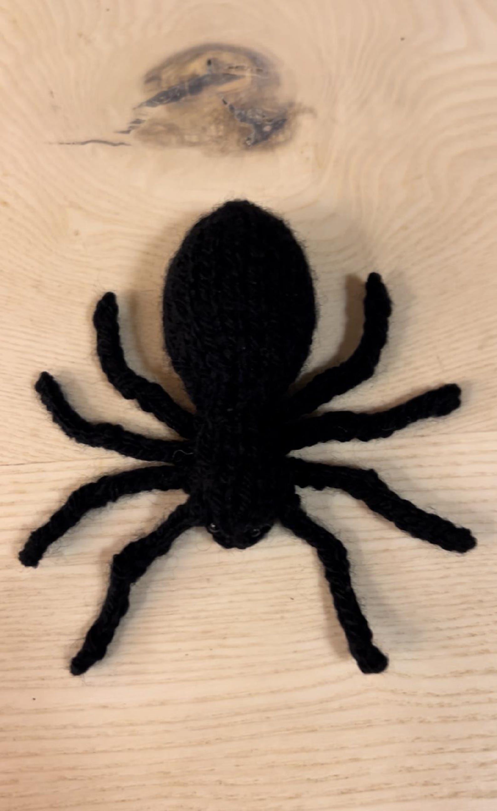 Knitted Spider Pattern: English PDF Download - Etsy
