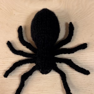 Knitted Spider Pattern: English PDF Download - Etsy