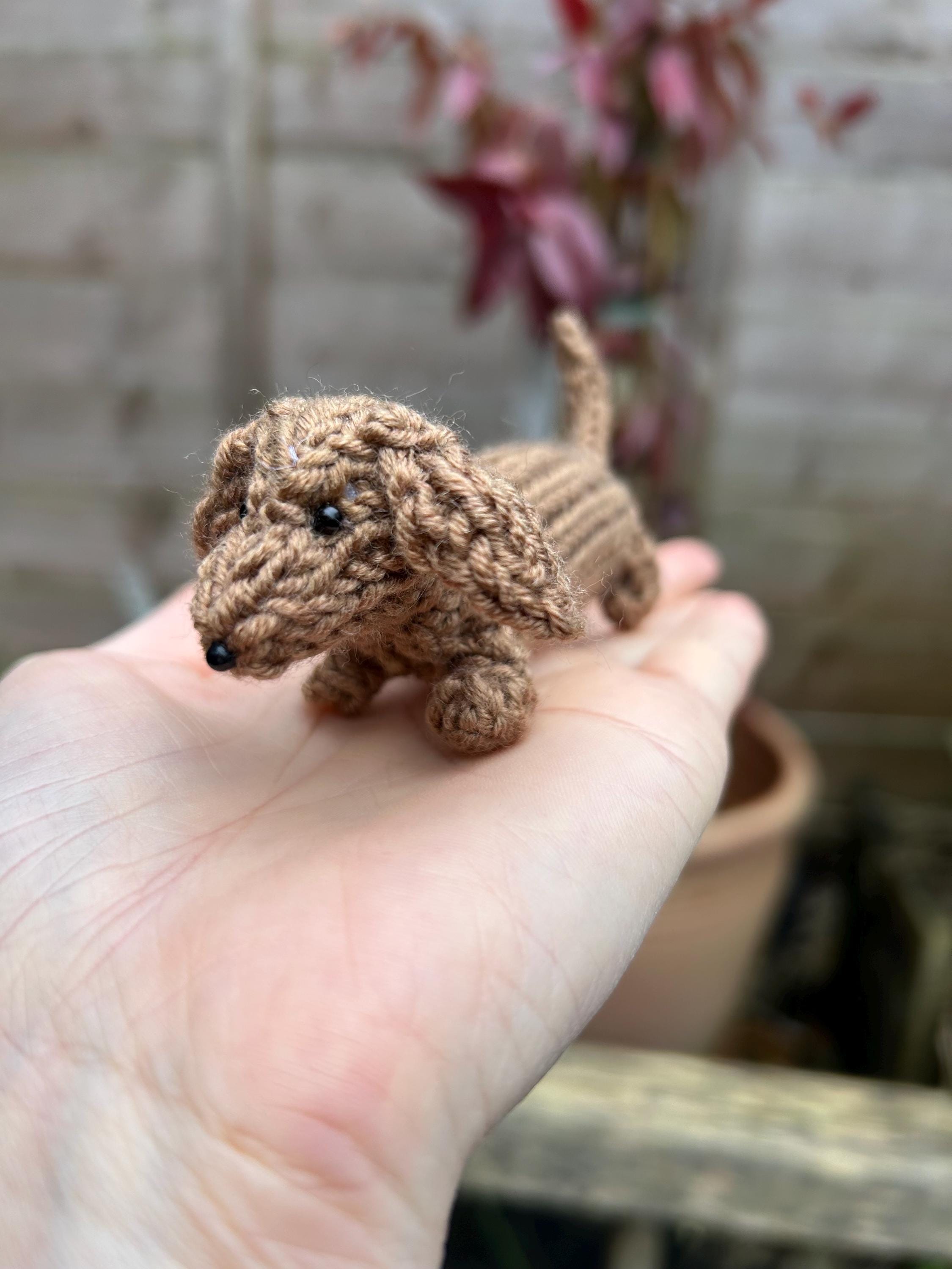 Dachshund Knitting Pattern: Knit Flat (PDF Pattern) - Etsy