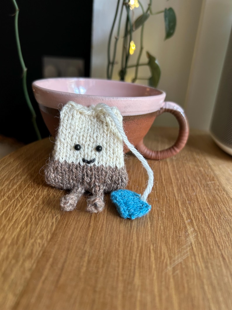 Knitted Teabag Pattern, Pdf Knitting Patten - Etsy