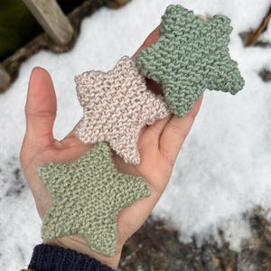 Knitted Star Pattern, English Pattern Only - Etsy