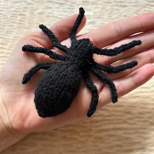 Knitted Spider Pattern: English PDF Download - Etsy