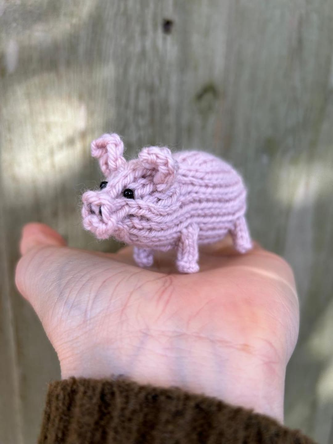 Knitted Pig Pattern, English Pattern Only - Etsy