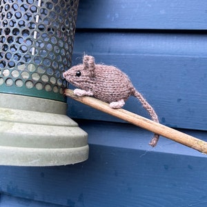 Mini Knitted Mouse Pattern, English Pattern Only - Etsy
