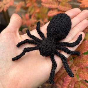 Knitted Spider Pattern: English PDF Download - Etsy