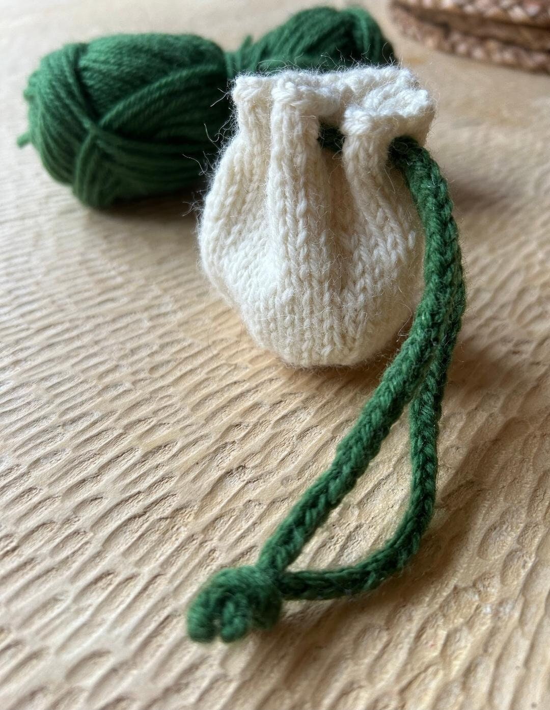 Tiny Knitted Money Bag Pattern, Bag, Knitted Bag, Money Bag - Etsy