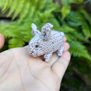 Little Rabbit Knitting Pattern: Instant Download (PDF) - Etsy