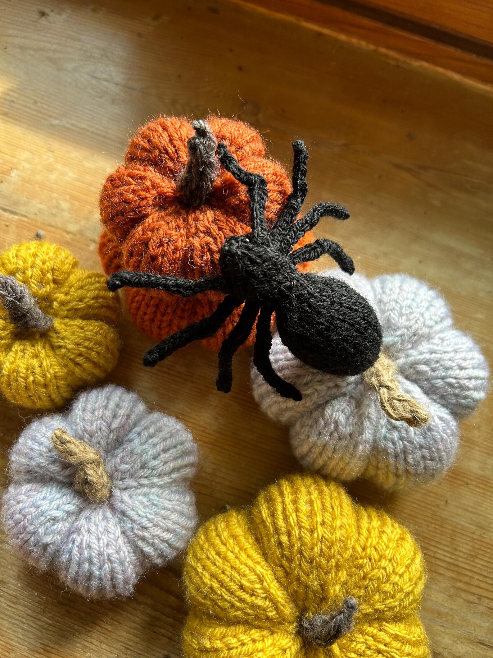 Knitted Spider Pattern: English PDF Download - Etsy