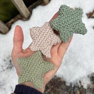 Knitted Star Pattern, English Pattern Only - Etsy