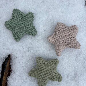 Knitted Star Pattern, English Pattern Only - Etsy