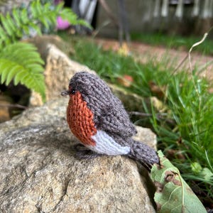 Knitted Robin Pattern: English PDF Download - Etsy UK