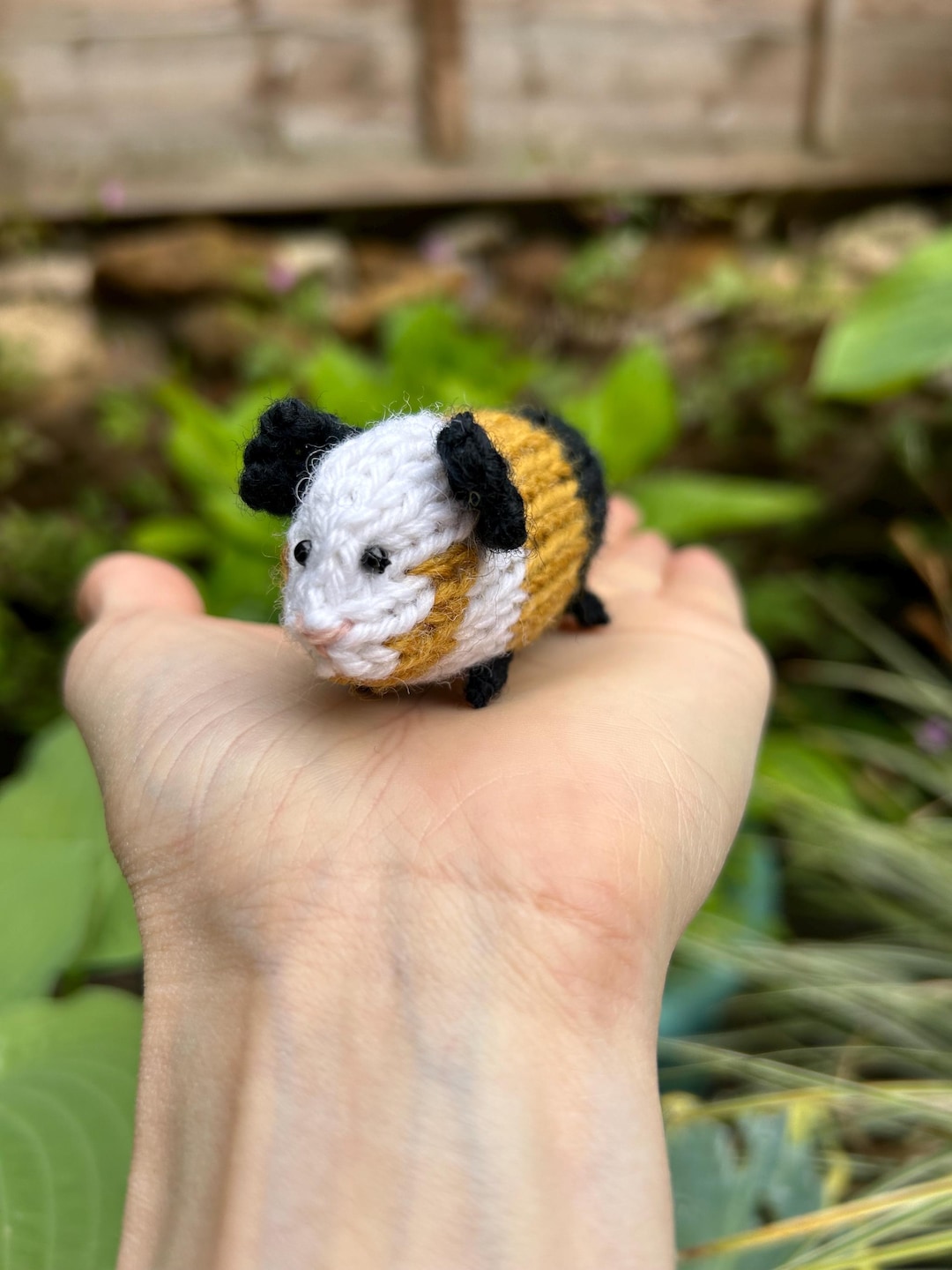 Knitted Guinea Pig Pattern: Flat Knit PDF (digital Download) - Etsy