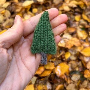 Tree Knitting Pattern, English Pattern Only - Etsy