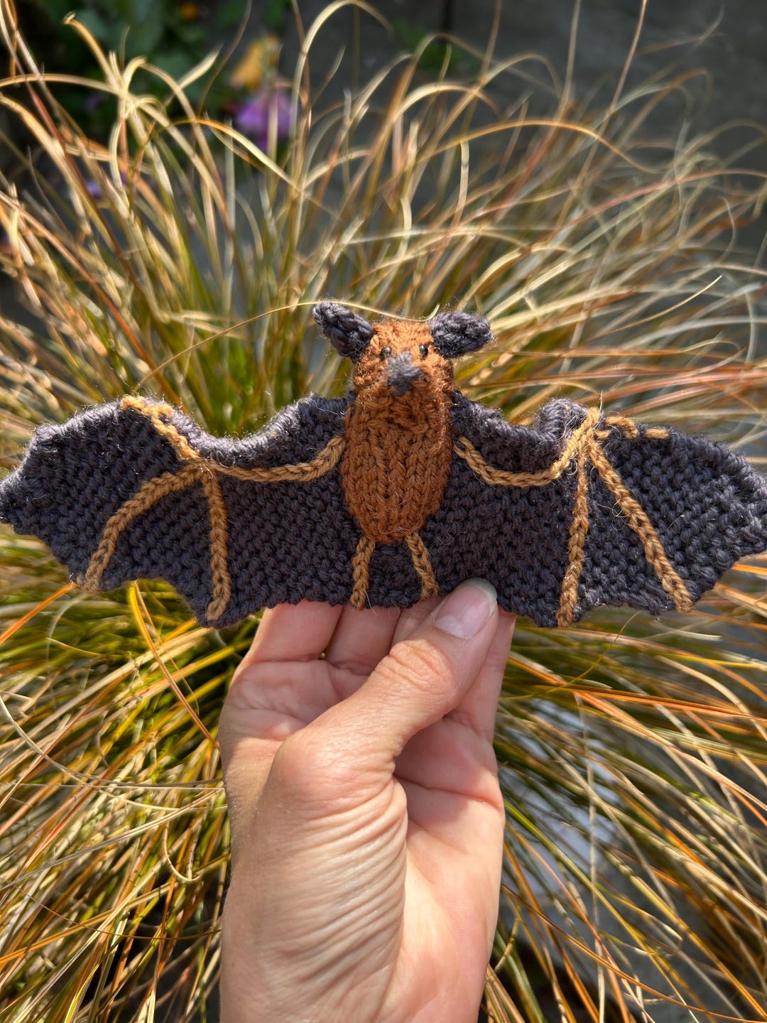 Bat Knitting Pattern: Common Pipistrelle Knit Toy (PDF Pattern) - Etsy