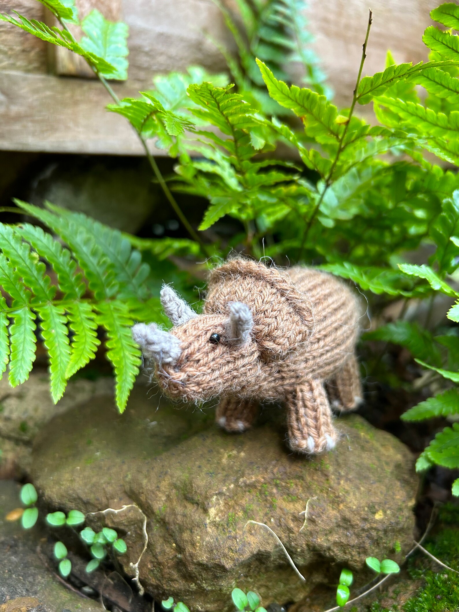 Pattern Only, Triceratops Knitting Pattern, Triceratops, Dinosaur ...
