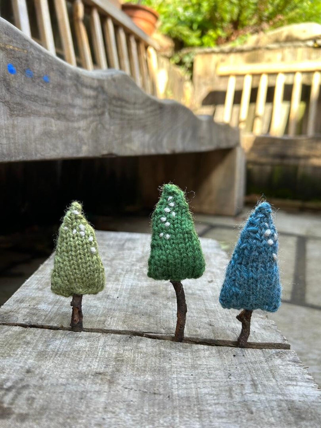 Little Tree Knitting Pattern, English Pattern Only - Etsy