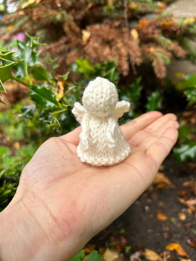 Knitted Angel Pattern, English Pattern Only - Etsy
