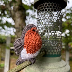 Knitted Robin Pattern: English PDF Download - Etsy UK