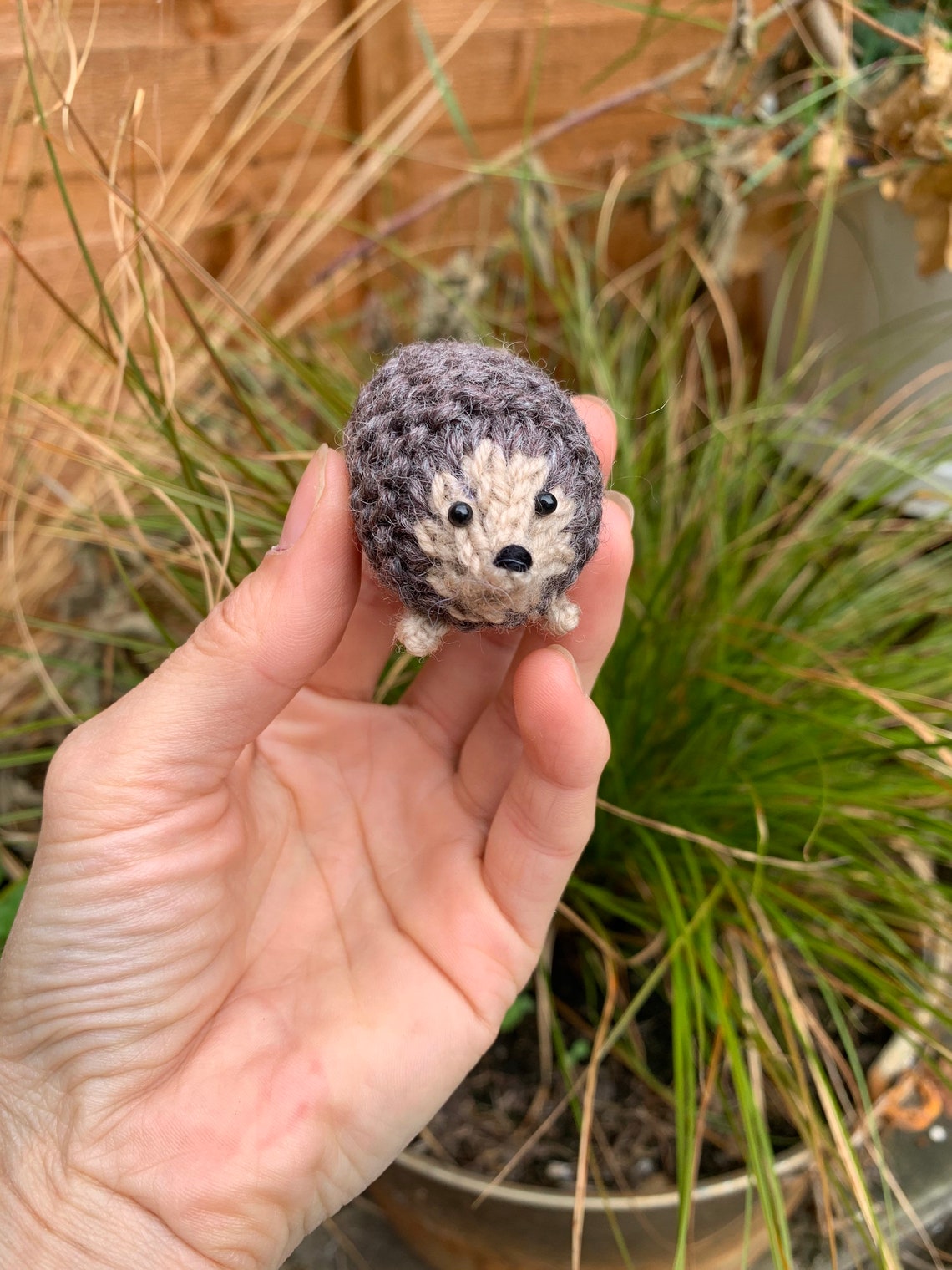 Mini Knitted Hedgehog Pattern, English Pattern Only - Etsy