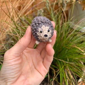 Mini Knitted Hedgehog Pattern, English Pattern Only - Etsy