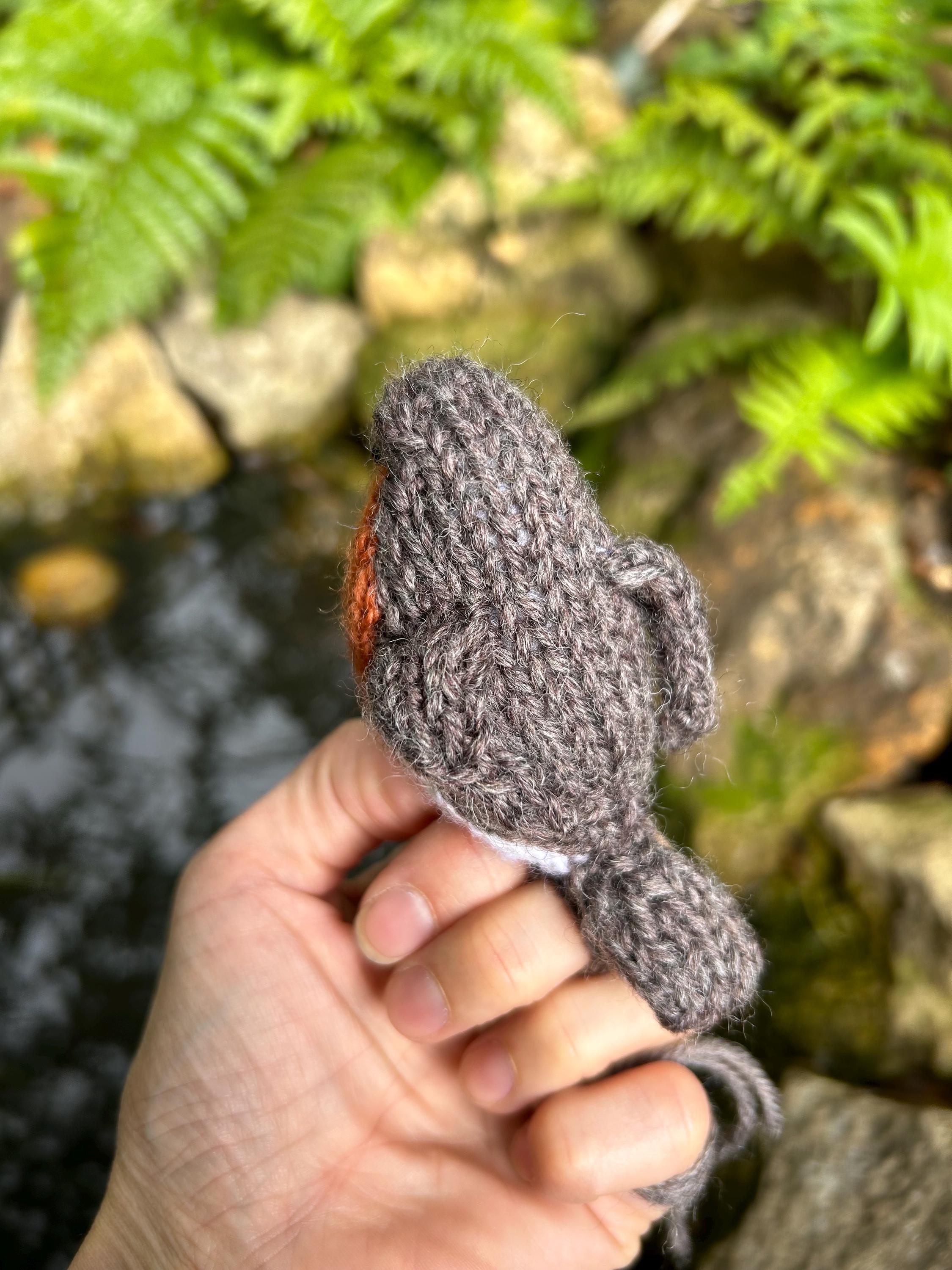 Knitted Robin Pattern: English PDF Download - Etsy UK