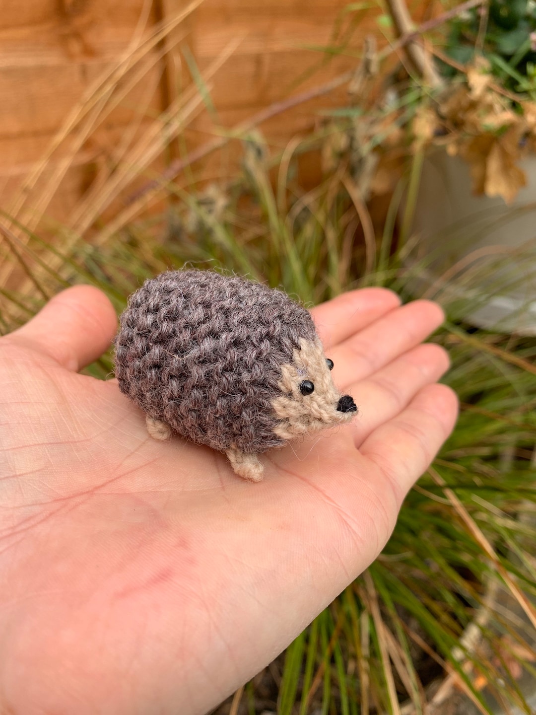 Mini Knitted Hedgehog Pattern, English Pattern Only - Etsy