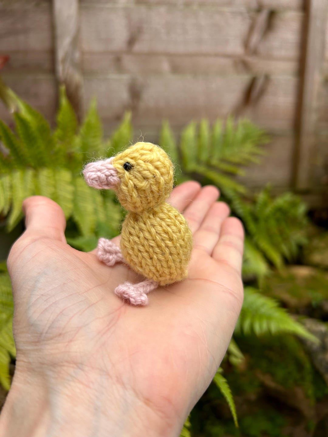 Knitted Duckling Pattern, English Pattern Only, Pattern Only - Etsy